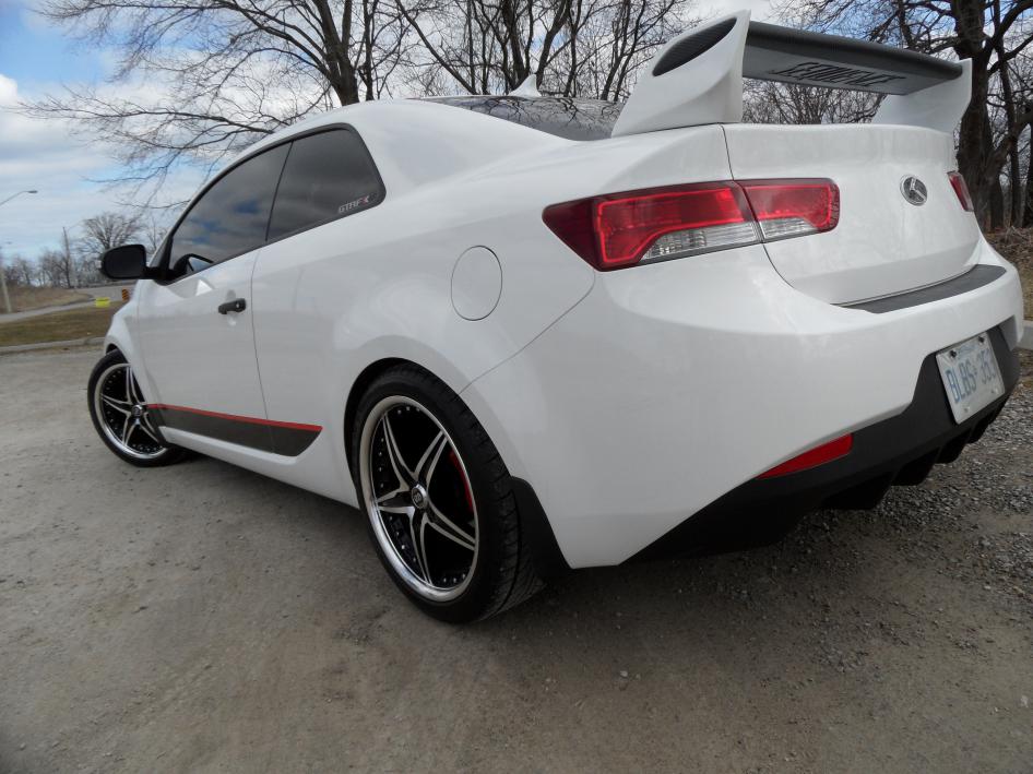 Naza / Kia Forte Accessories & Mods: Naza / Kia Forte Sequence Spoiler
