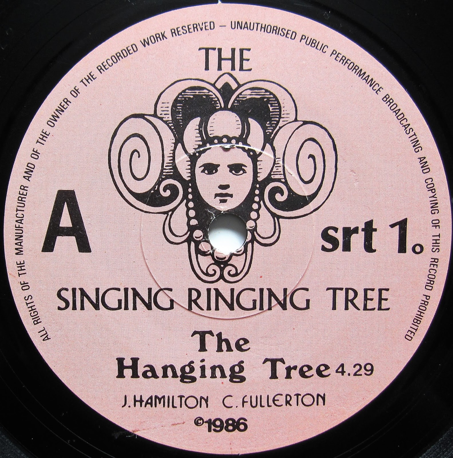 From A Northern Place: The Singing Ringing Tree ‎- The Hanging Tree (7")