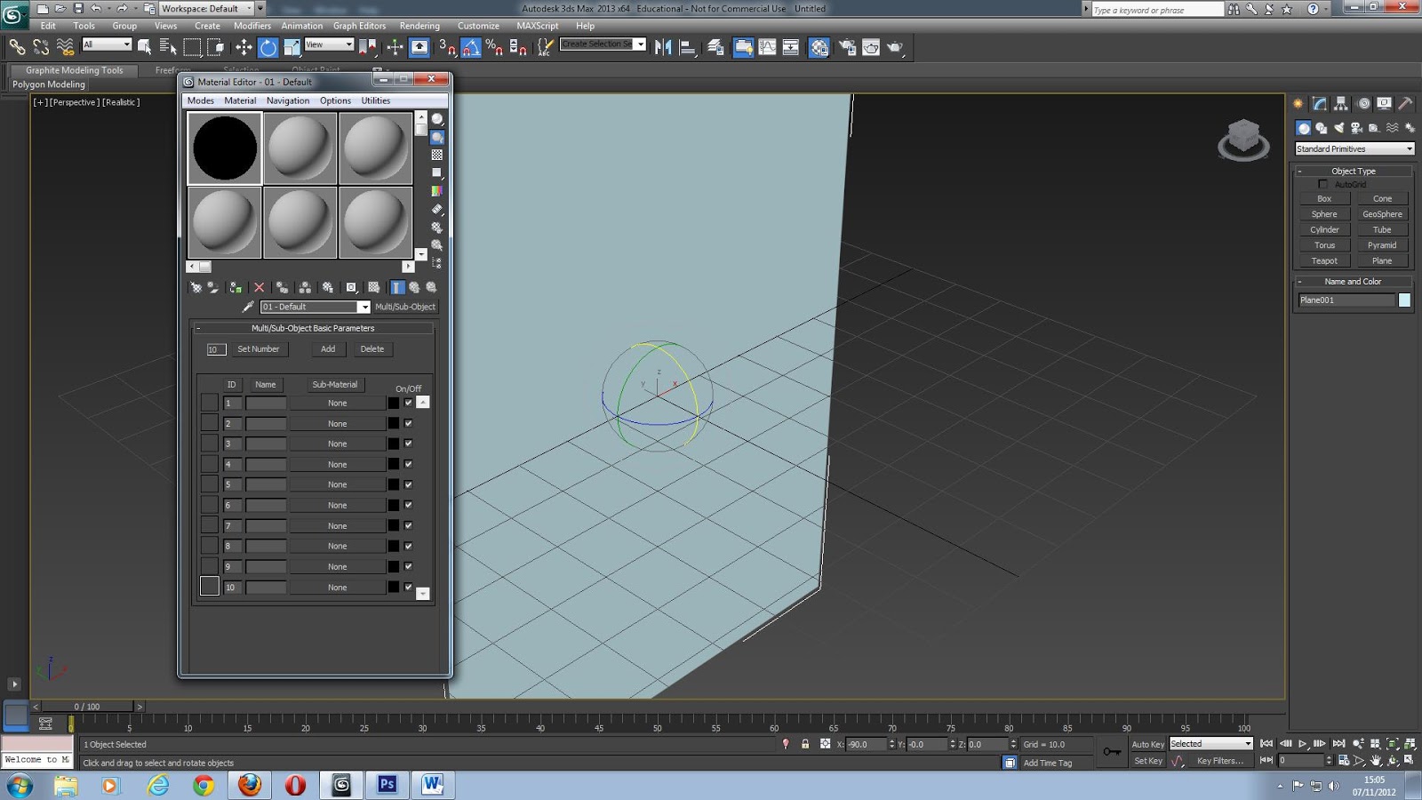 Design For Games FD- 3D Modelling: Tree- Using an Opacity Map