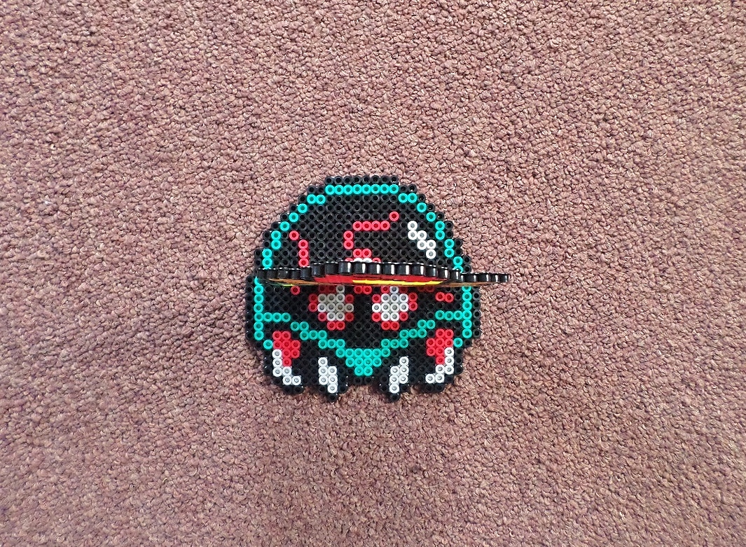 Long Black Fingers : 3D Metroid perler Bead
