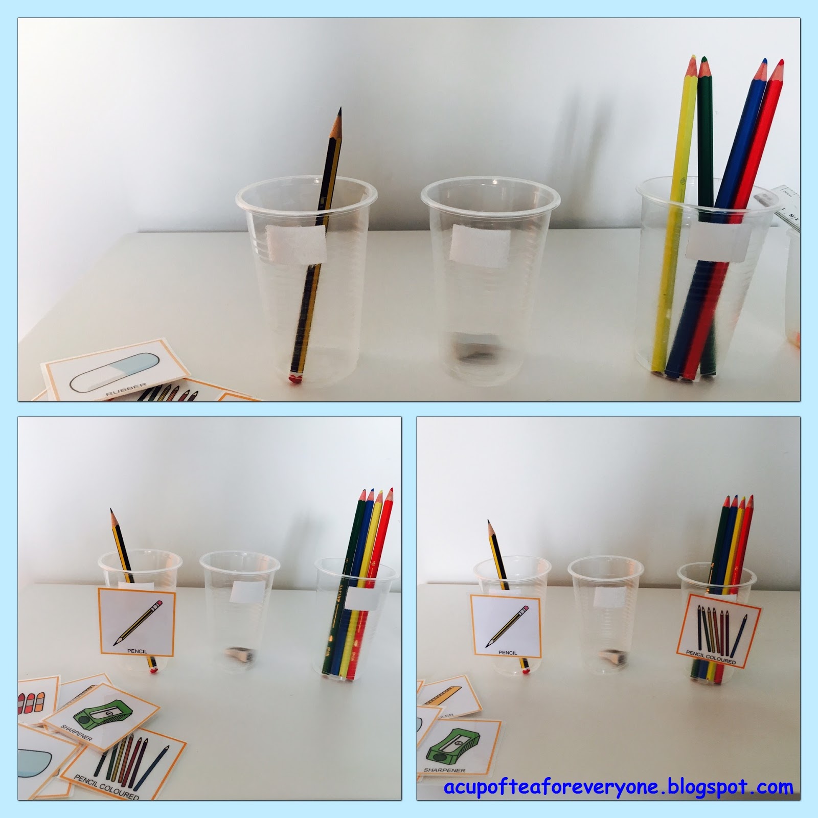 A cup of T.E.A. for everyone: Learning with real objects!