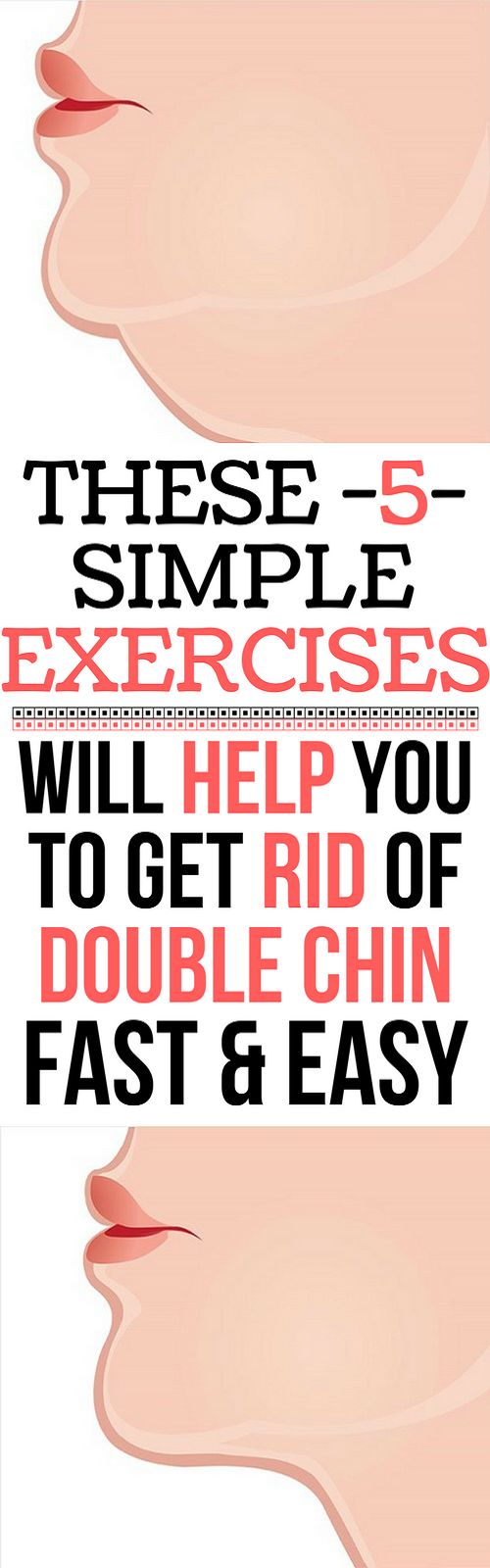 These 5 Simple Exercises Will Help You Get Rid of Your Double Chin ...