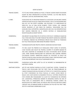 radio broadcasting script tagalog - philippin news collections