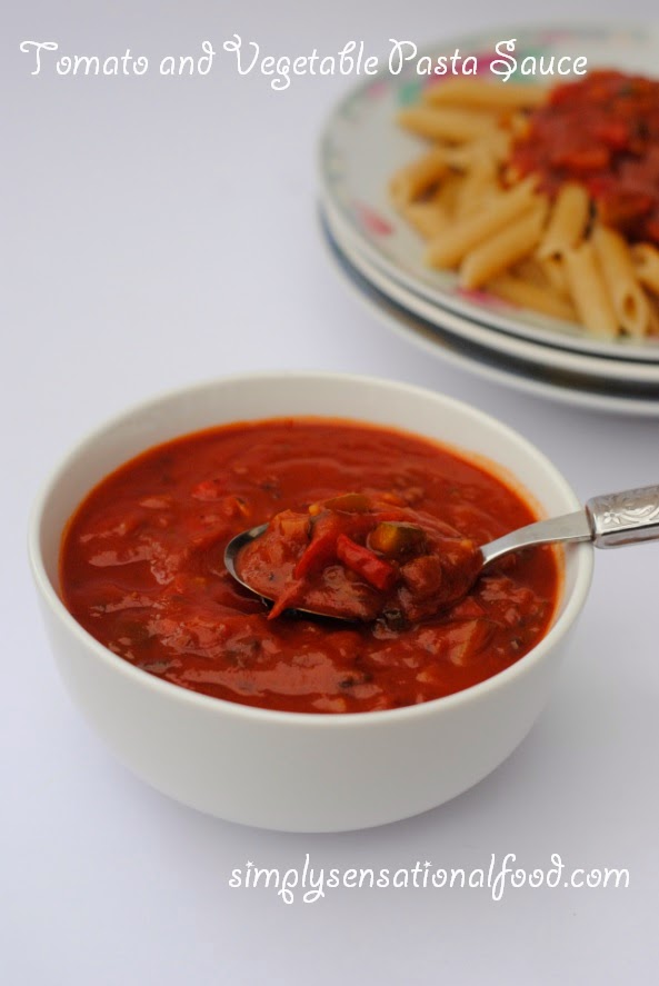Tomato and Vegetable Pasta Sauce | simply.food
