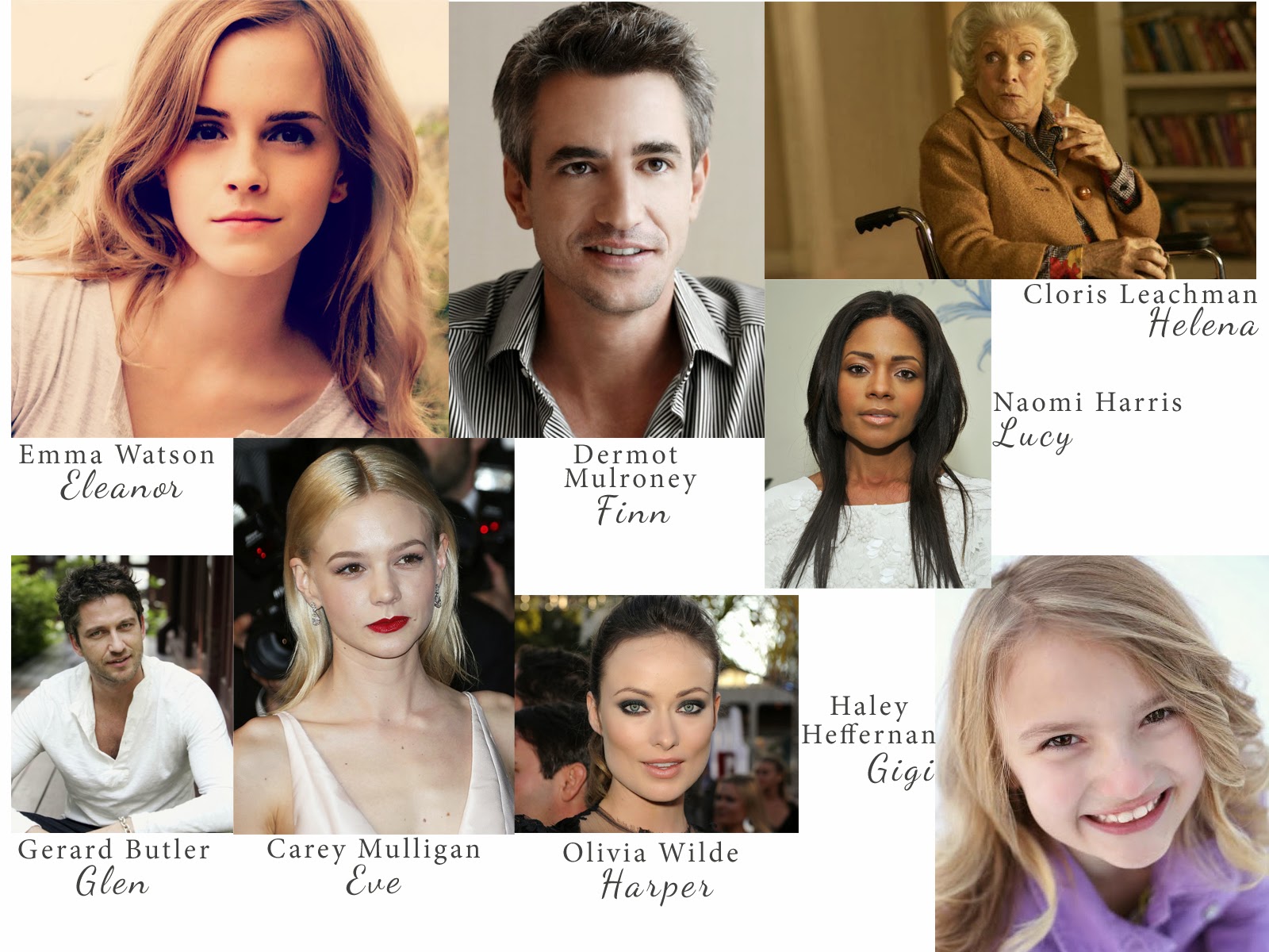 Book Characters and Dream Casts: The Time Between by Karen White