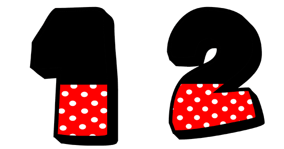 Números de mickey Mouse para imprimir en PDF-Colorear dibujos,letras ...
