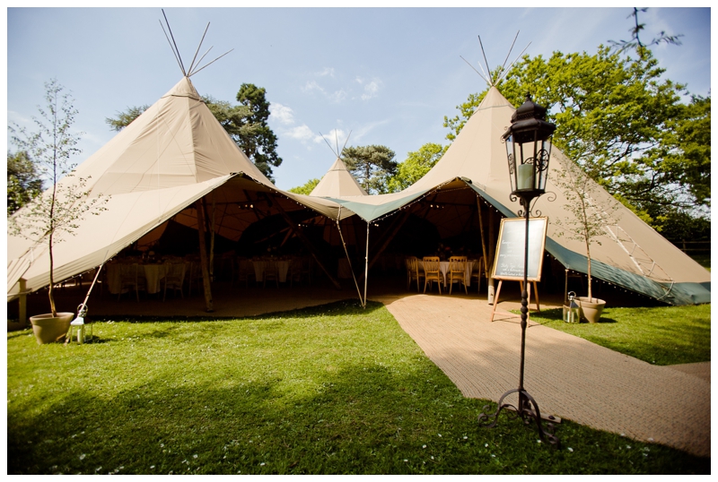 Real Feather-Themed Teepee Wedding: Zegnia & Matthew - The Reception