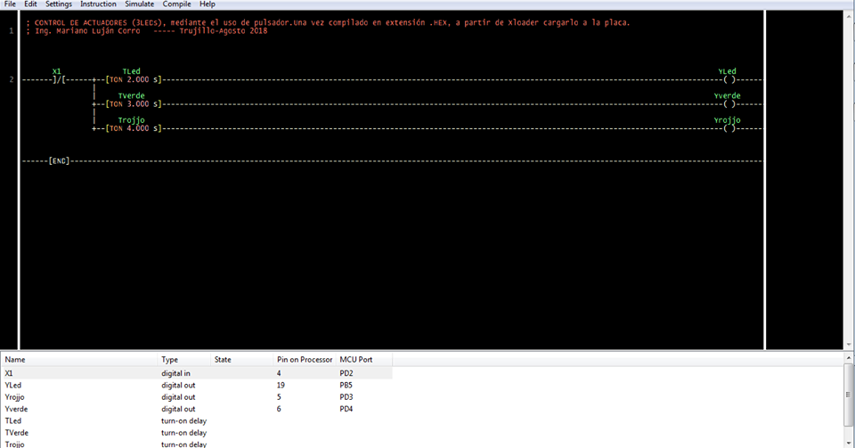 Electrónica y Automatización: ARDUINO como PLC (Lenguaje LADDER ...