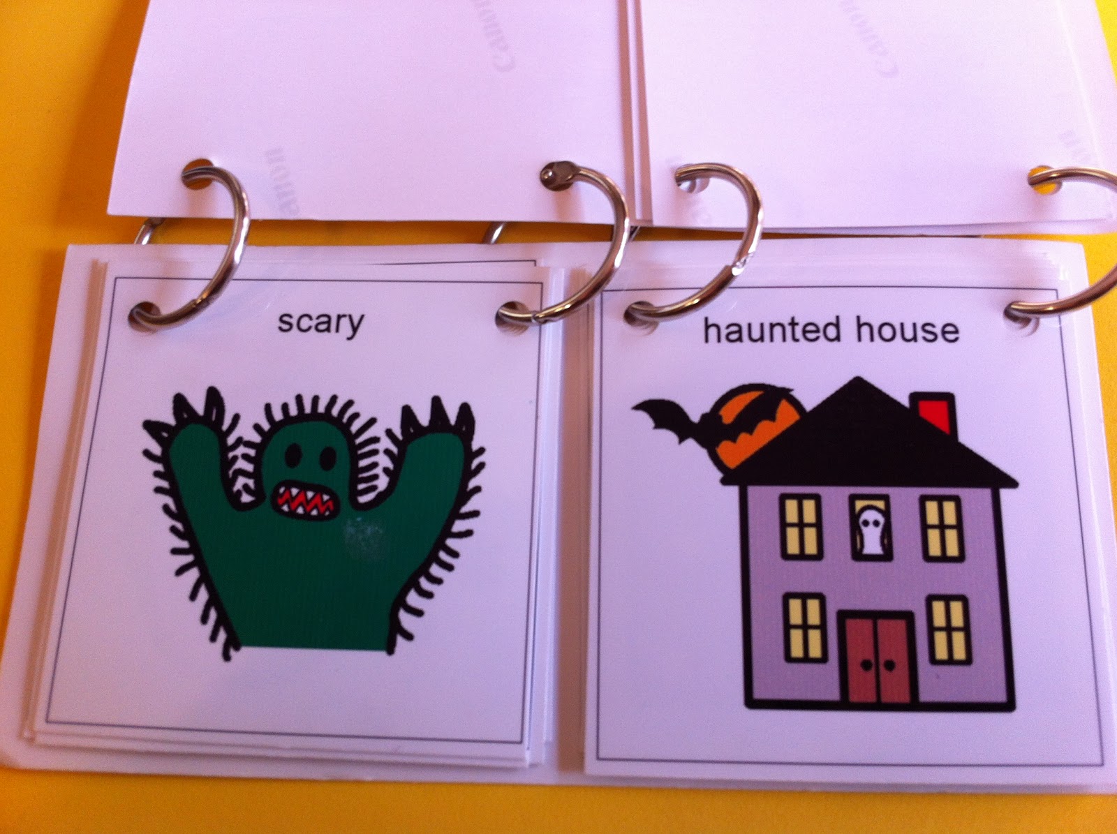 Chit Chat and Small Talk: Halloween Flip Book for Adjectives