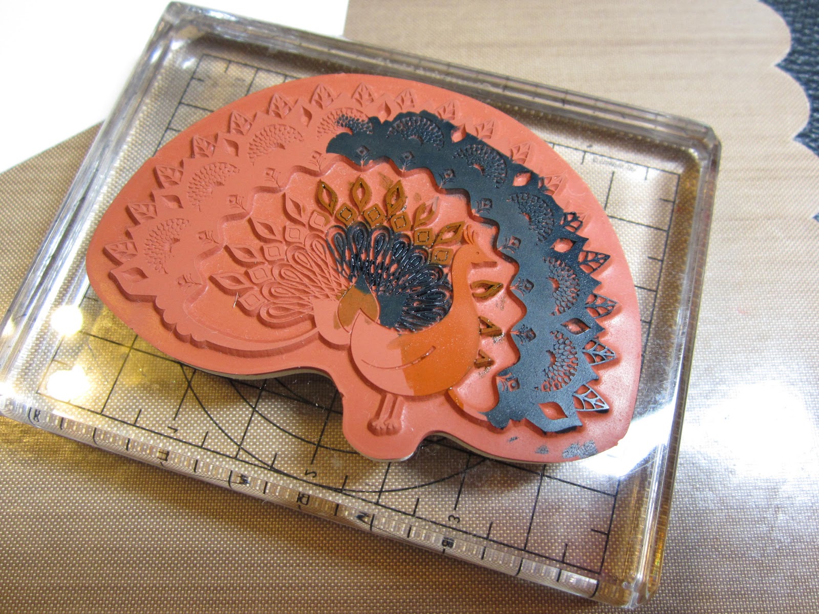 Inking It Up With Cathy: Technique Tuesday ... Spotlight Stamping