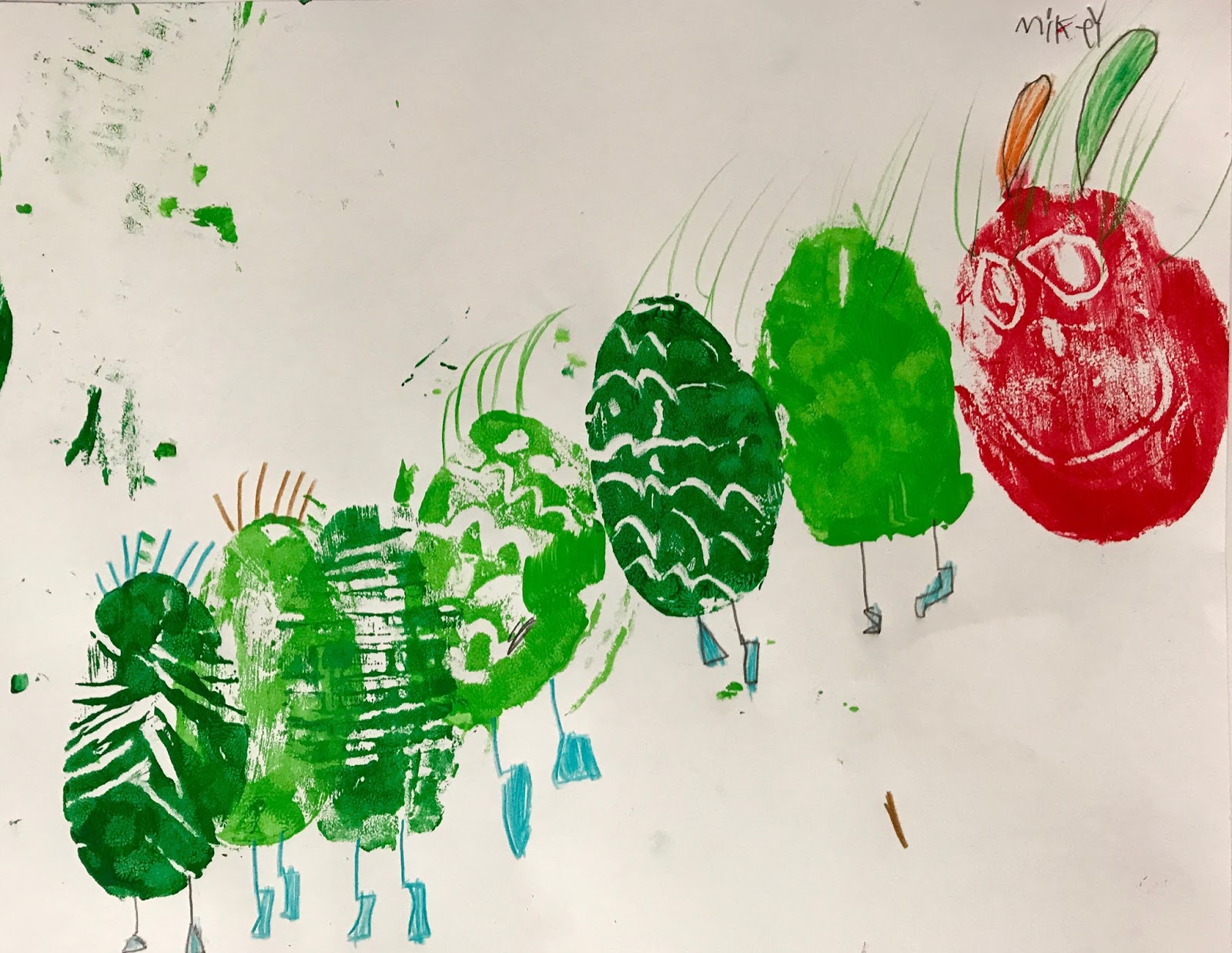 Kathy's Art Project Ideas: "The Very Hungry Caterpillar" By Eric Carle ...