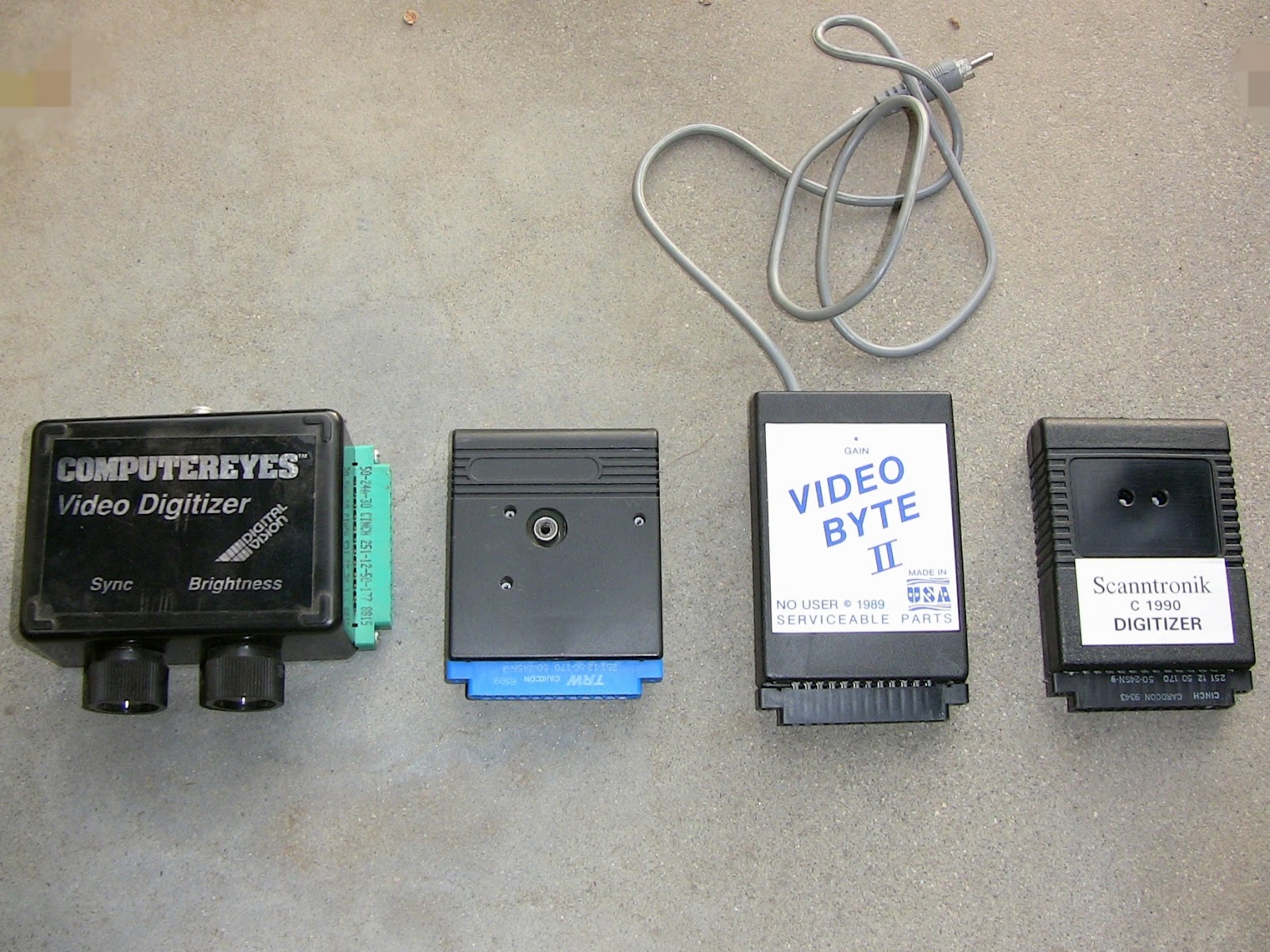 retro-link: A quartet of C64 video digitizers