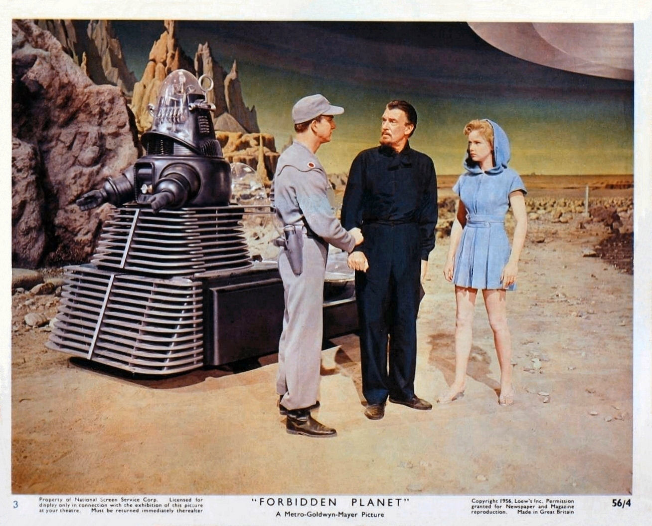 CANON MOVIES: GREAT FILMS: FORBIDDEN PLANET (1956)