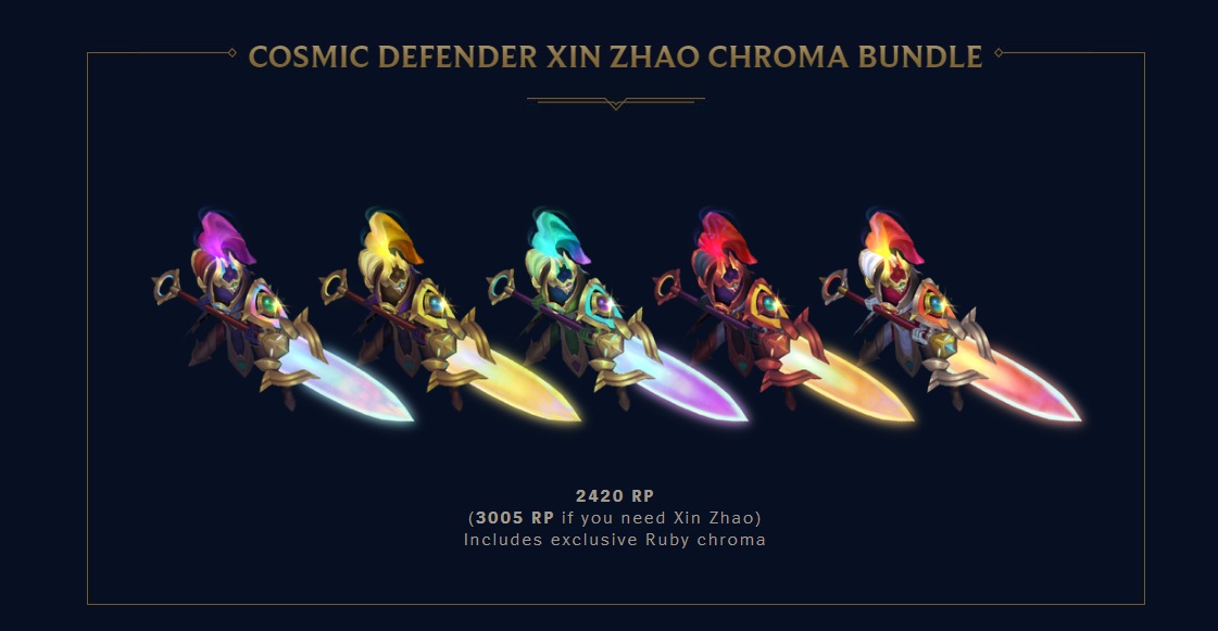 Surrender at 20: Cosmic 2018 Skins now available!