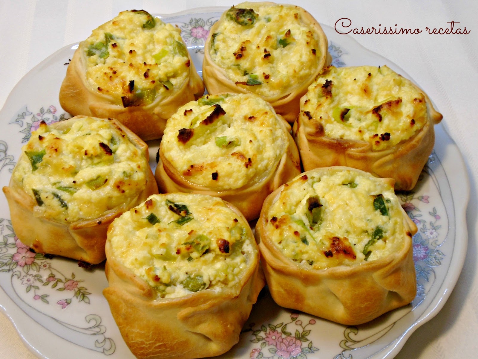 CANASTITAS DE RICOTA Y PUERRO | Caserissimo