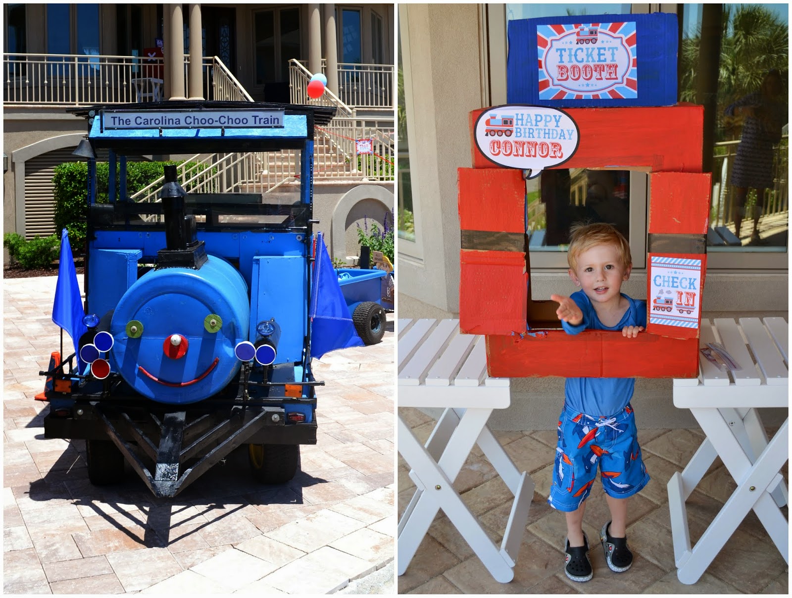 Stamp Camp: Train Theme Birthday Party for Kids