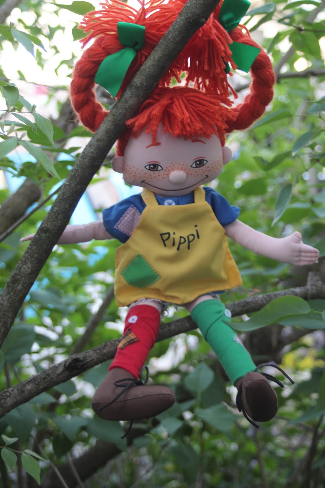 PLANET OF THE DOLLS: Doll-A-Day 2017 #118: Pippi Longstocking