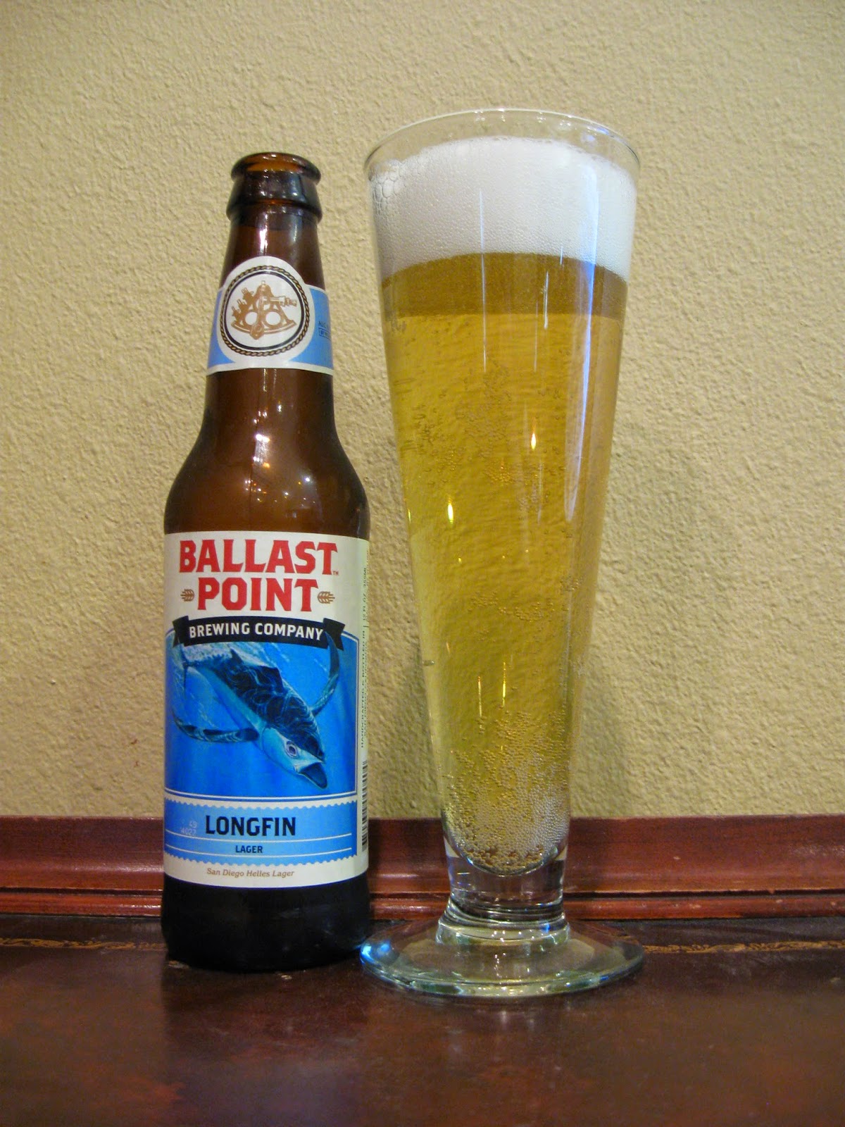 Doing Beer Justice: Ballast Point Longfin Lager