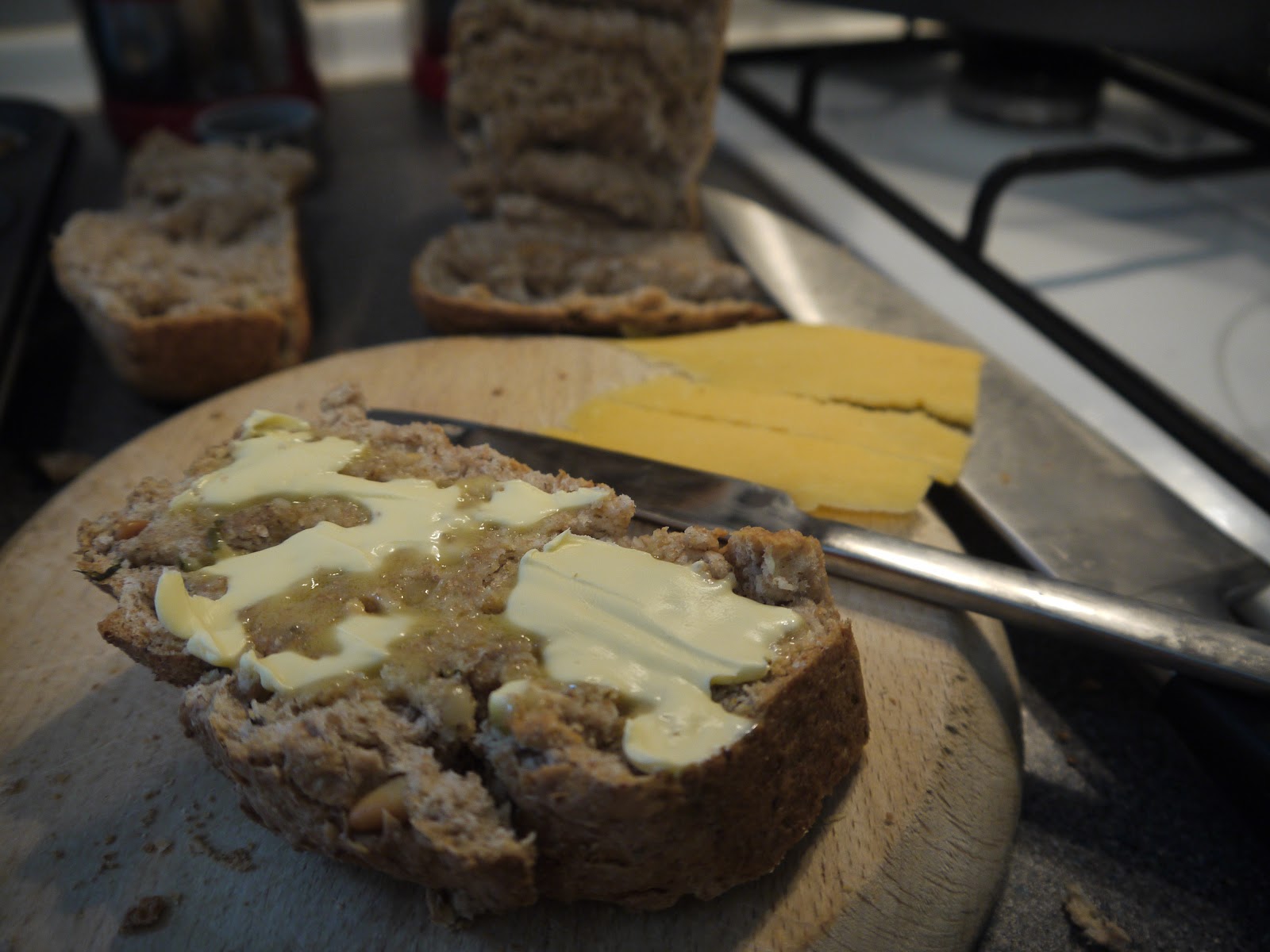 Fairy Tale Recipes: Bauer's Troll Mushroom Bread