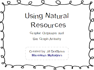 Marvelous Multiagers!: Using Natural Resources {Freebie}