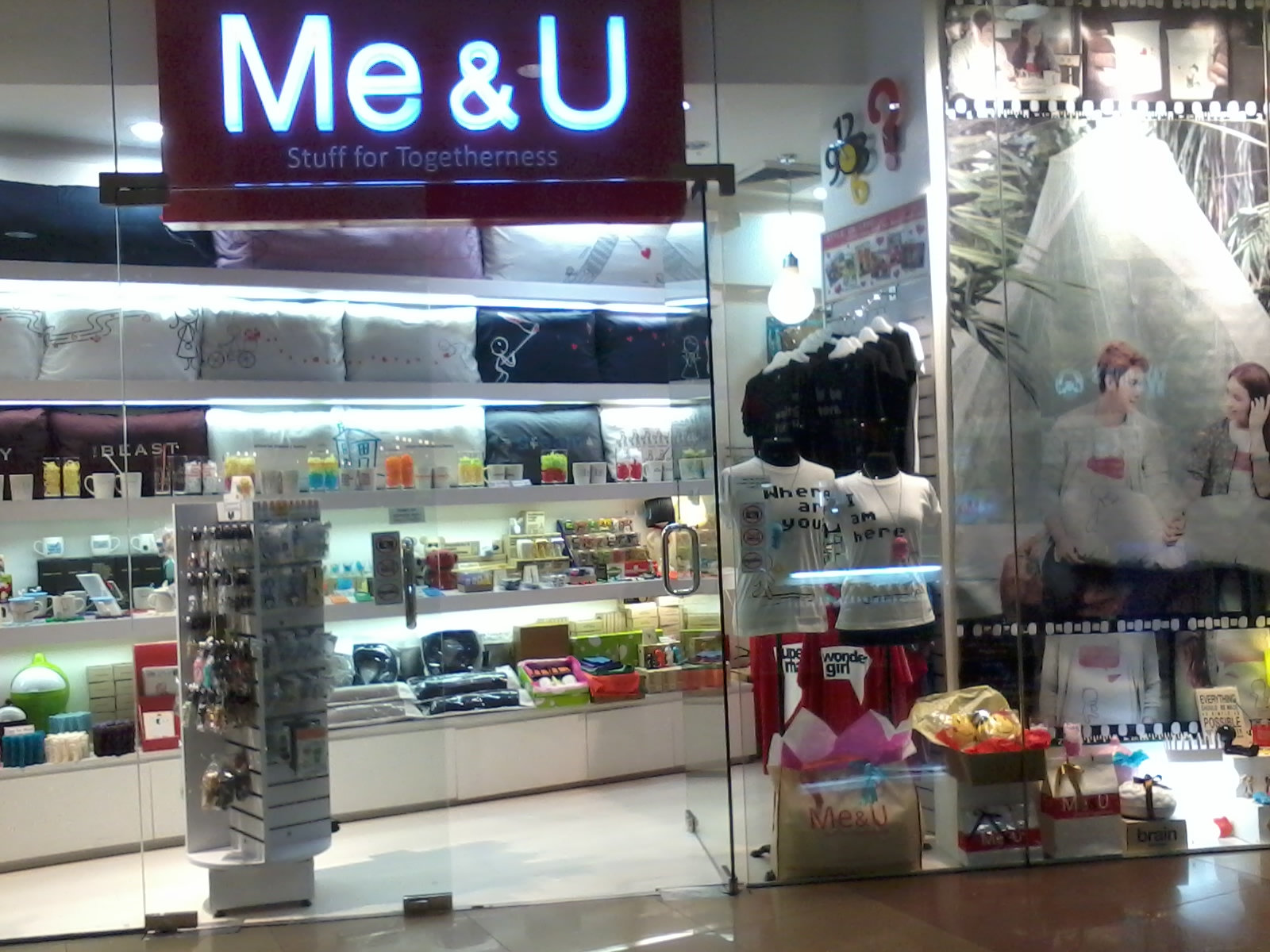 YOUR EVENTS SERVICES: Me and U Shop (Stuff for Togetherness)