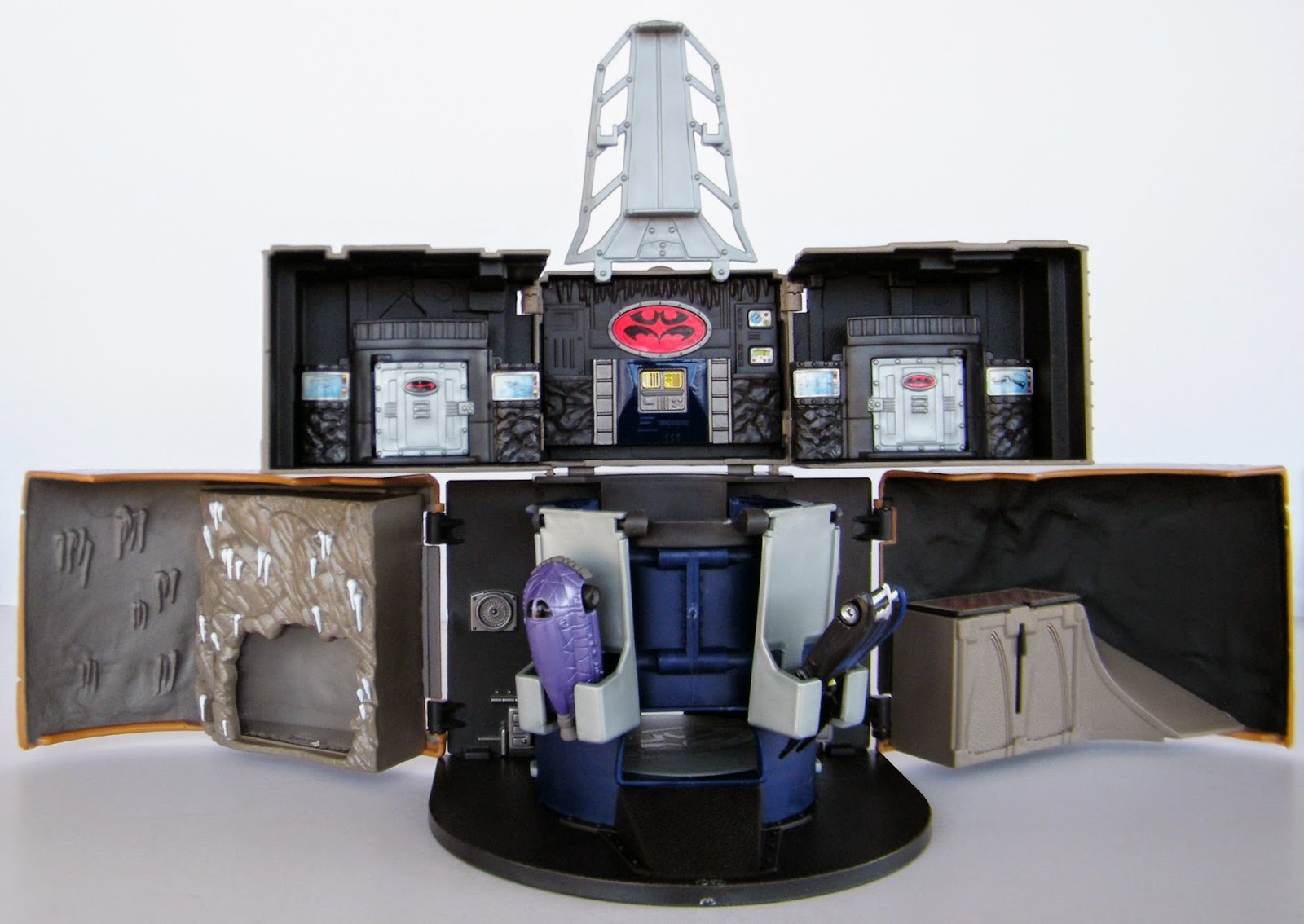 Toys and Stuff: Kenner 1997 #64276 Batman & Robin Batcave Micro Playset ...