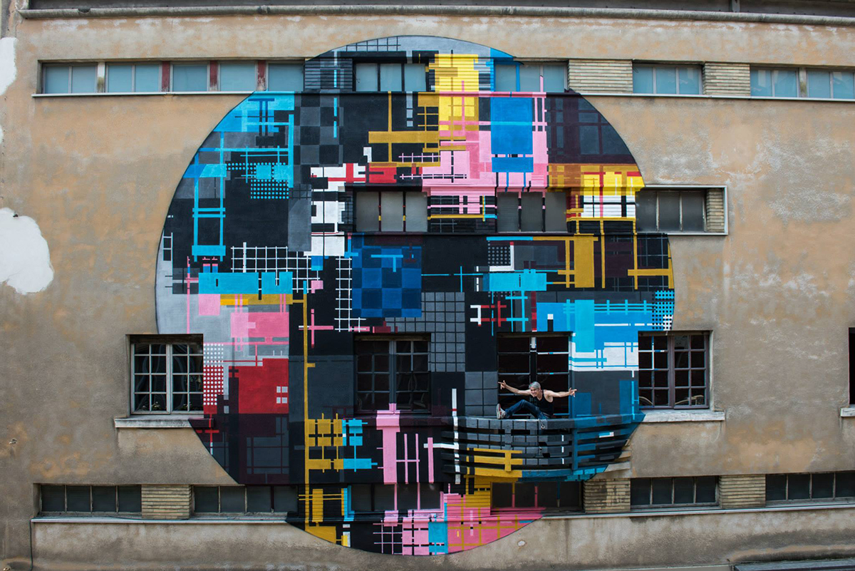 Zedz brings a new mural to the streets of Turin, Italy | StreetArtNews ...
