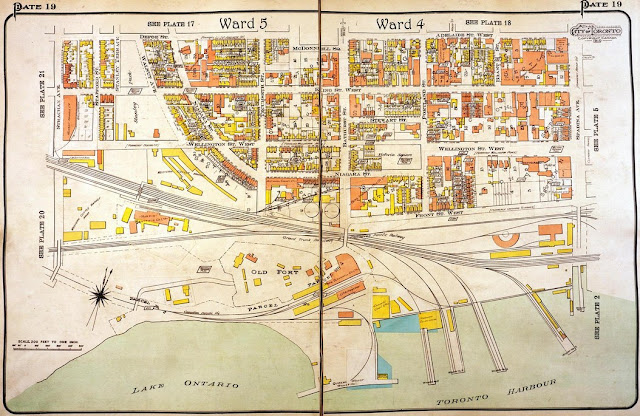 Fort York and Garrison Common Maps: [1884, 1894, 1903, 1913, 1924] Goad ...