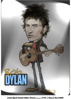 ROCK & BLUES MEMORIES: BOB DYLAN CARTOON