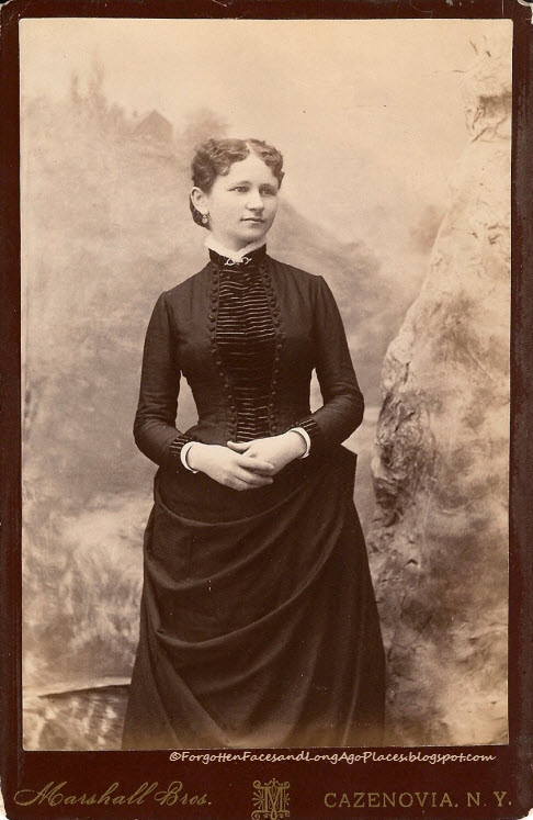 Forgotten Faces and Long Ago Places: Fashionable Friday - 1880's Woman ...