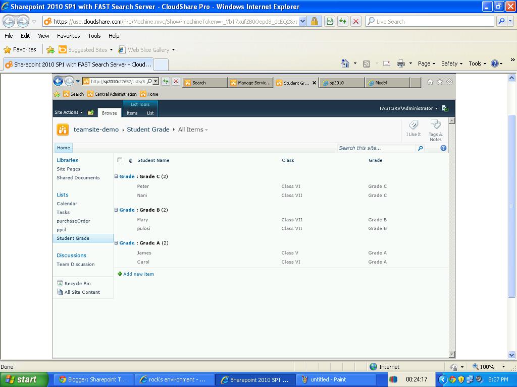 Sharepoint Tutorials,Sharepoint 2010 Tutorials: Group By in Sharepoint List