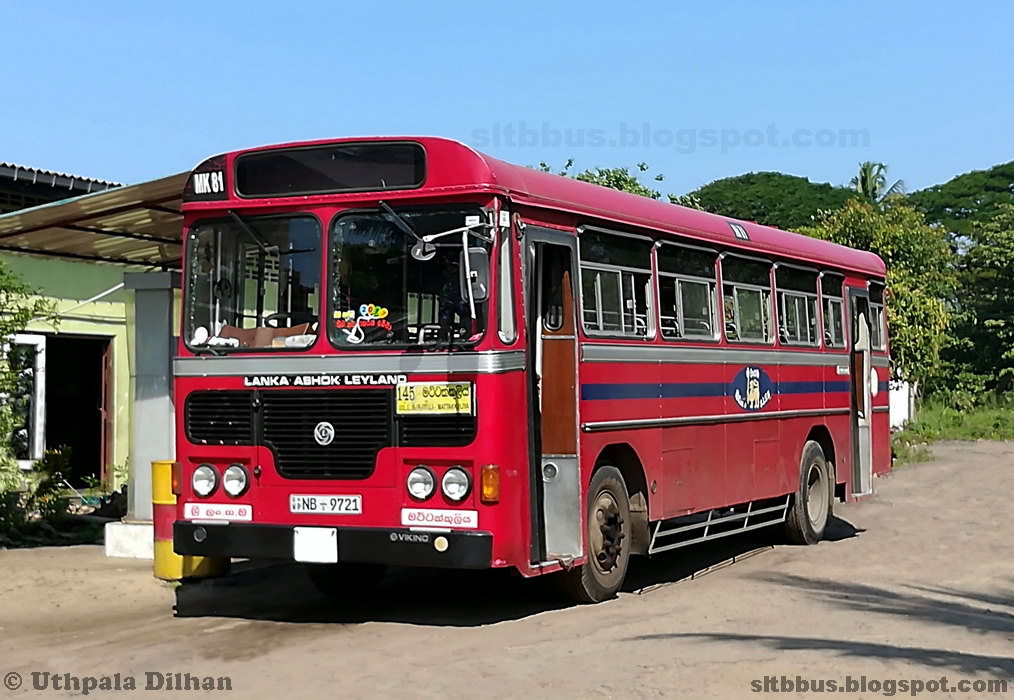 SLTB buses - ශ්‍රී ලංගම බස්: Ashok Leyland Viking Turbo bus from SLTB ...
