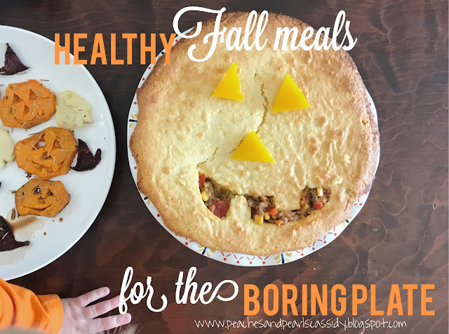 Peaches and Pearls: Healthy Fall Meals for The Bored Plate