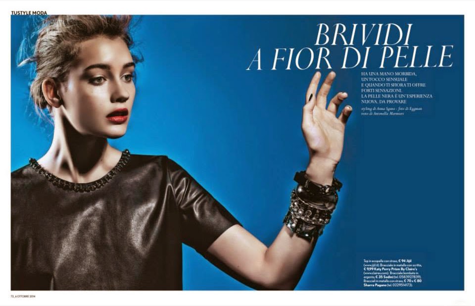 MP Management: Anna Boyar, Tu Style Magazine September 2014 by Kostas ...