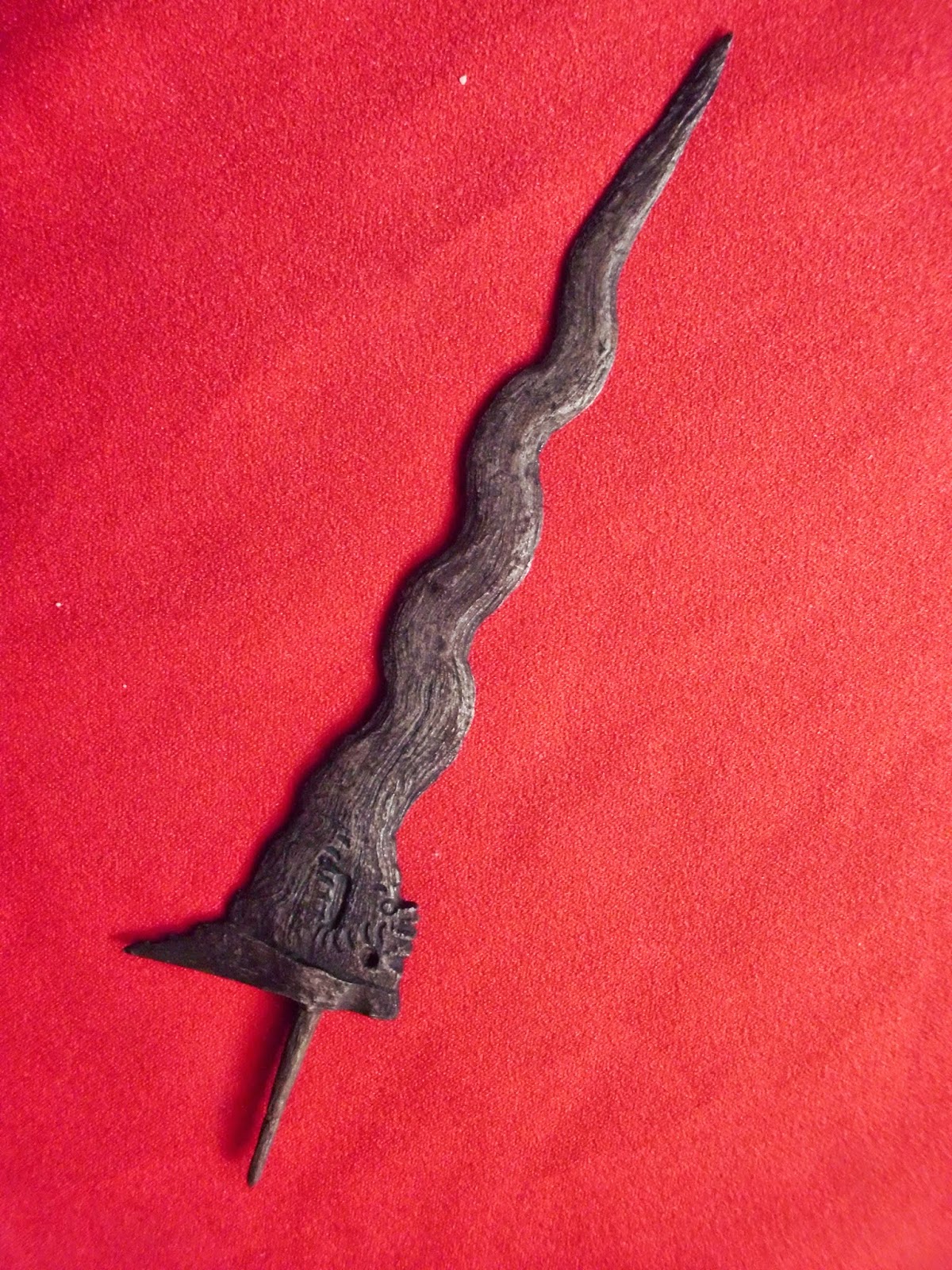 ORIGINAL KERIS PATREM NOGO KIKIK | KERIS PUSAKA NUSANTARA |TOSAN AJI ...