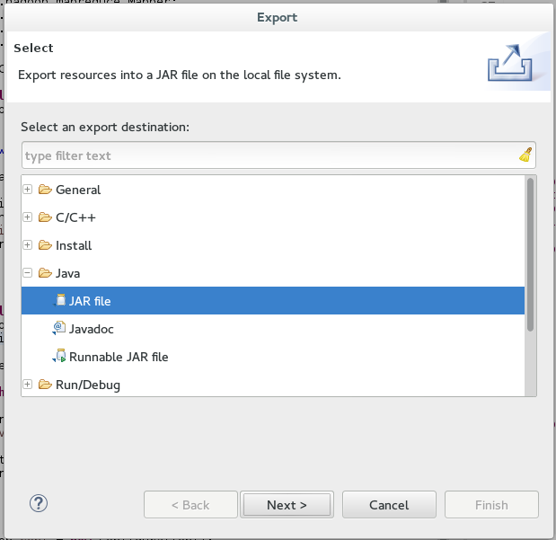 Run MapReduce Program Against Hadoop Cluster in Eclipse