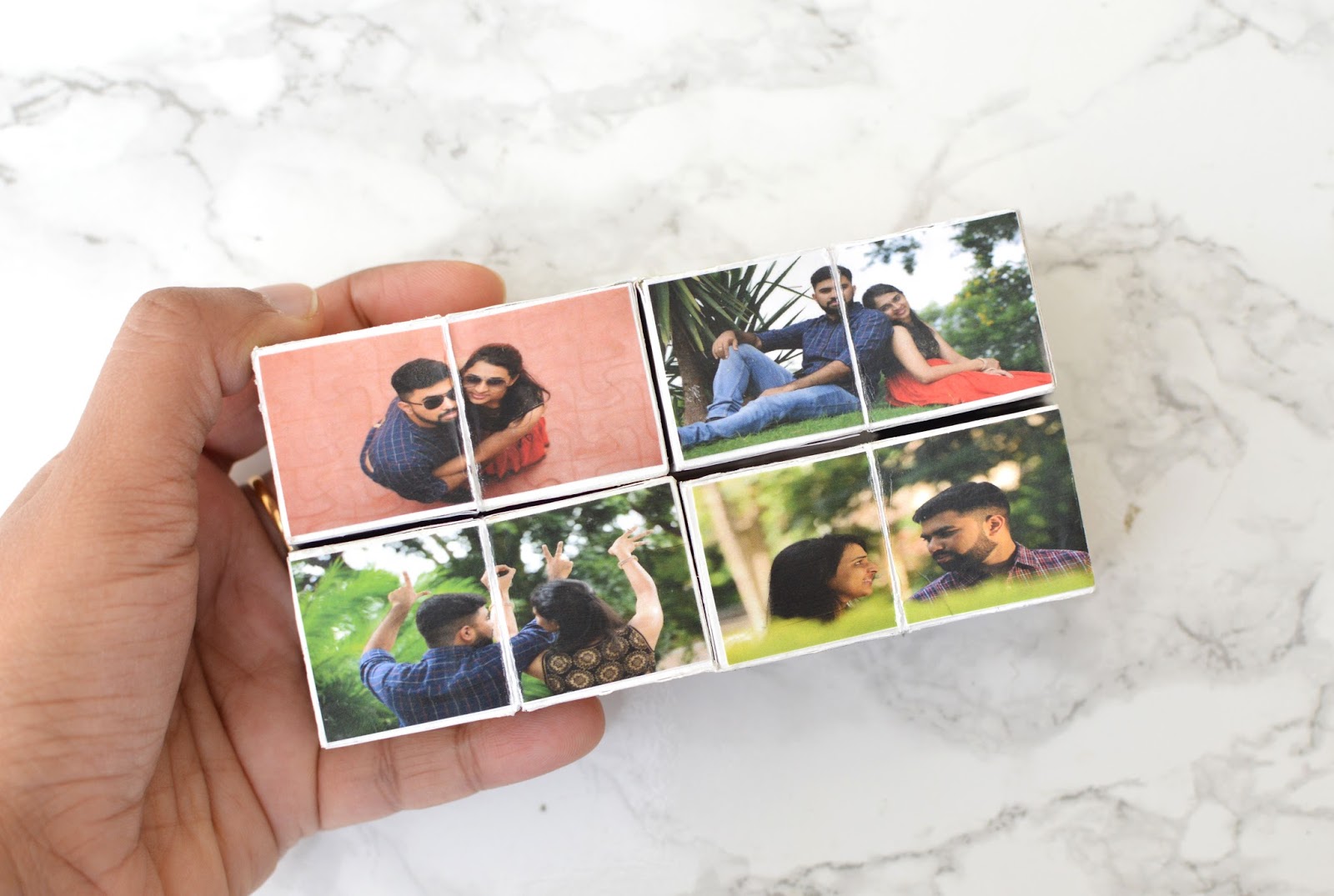 Vikalpah: DIY magic folding photo cube