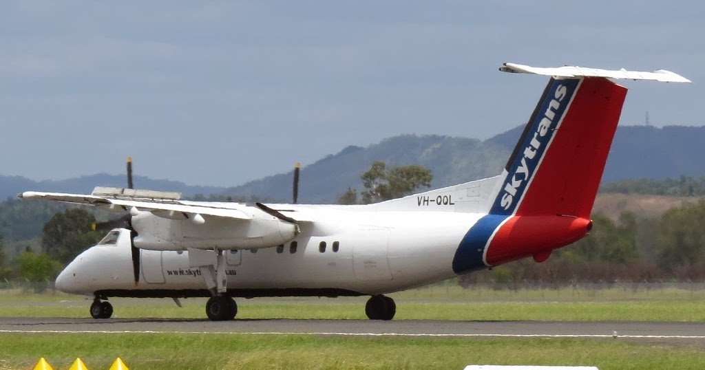 Central Queensland Plane Spotting: Skytrans / Maroomba Dash-8-100 VH ...