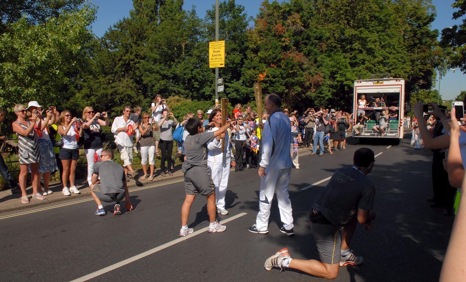 Petersham Meadows: Olympic Torch Relay 2012
