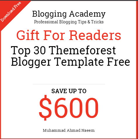 Top 30 Themeforest Blogger Template Free Download ($600) | Blogging ...