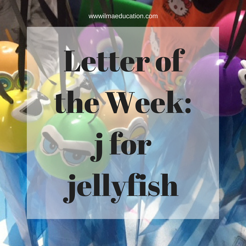 ILMA Education: Letter of the Week: j for jellyfish