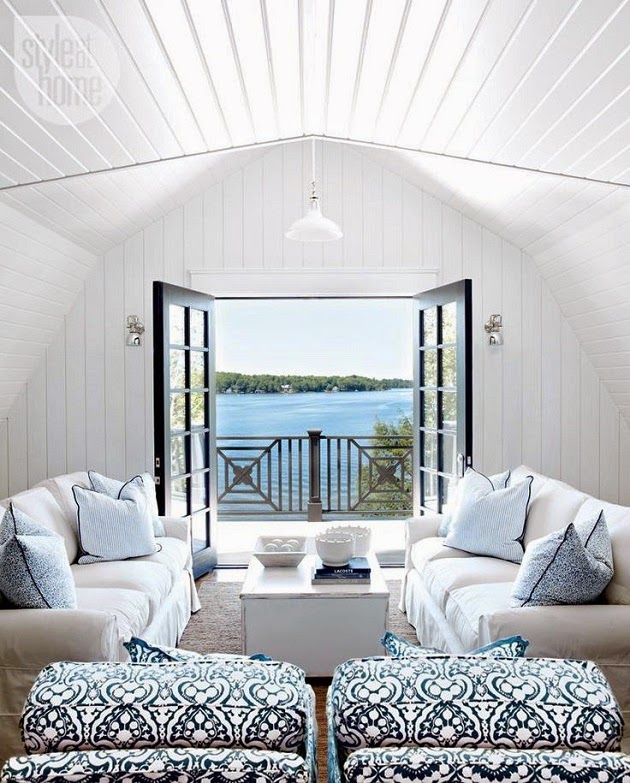 Savor Home: INTERIORS: A CHIC COASTAL COTTAGE...