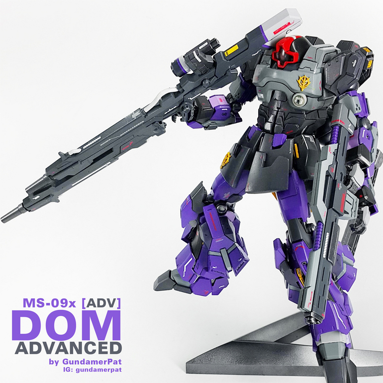 Custom Build: MG 1/100 MS-09x [ADV] Dom Advanced