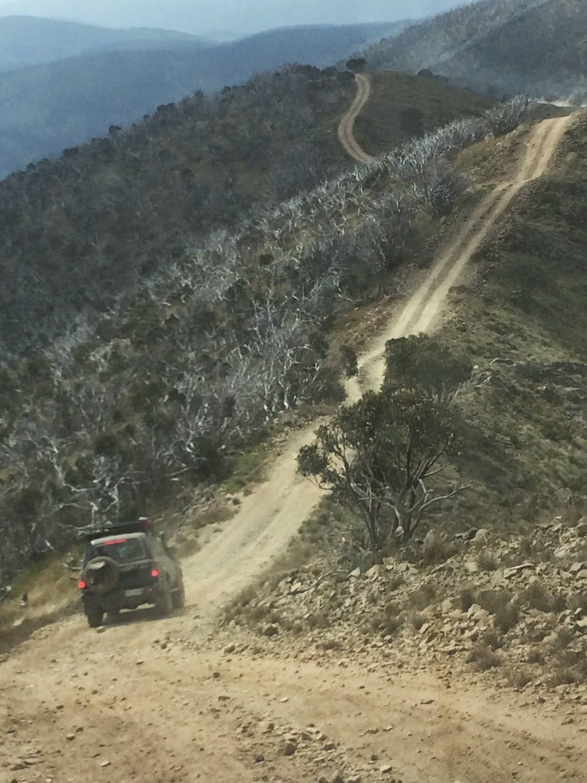 linda & Peter on Tour: Photos around Blue Rag Range Track