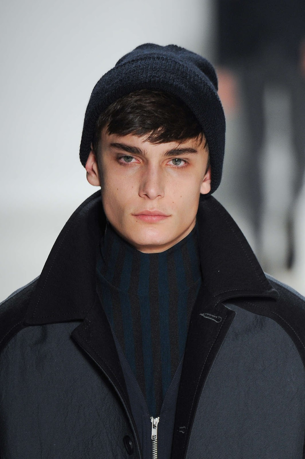 Male Model Otaku: Kyle Mobus: Fall/Winter 2014-15 【New York/Paris】[2/9 ...