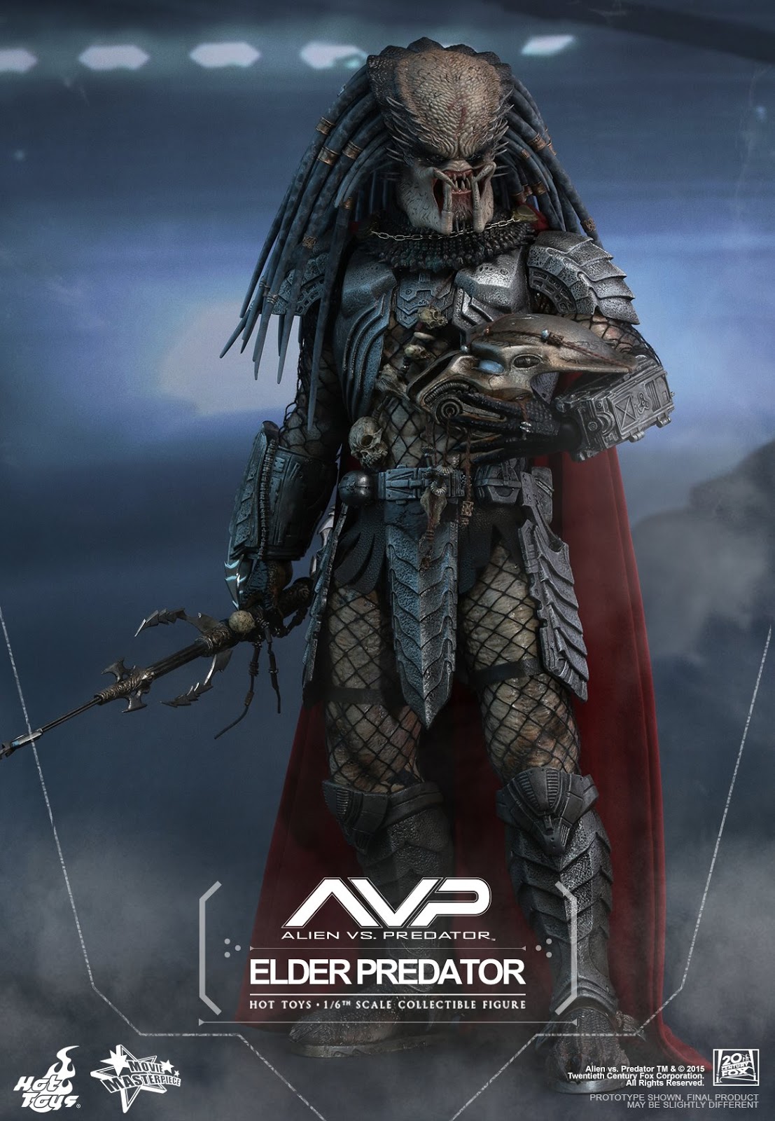 toyhaven: Preview Hot Toys MMS325 AVP (Alien Vs. Predator) 1/6th Elder ...
