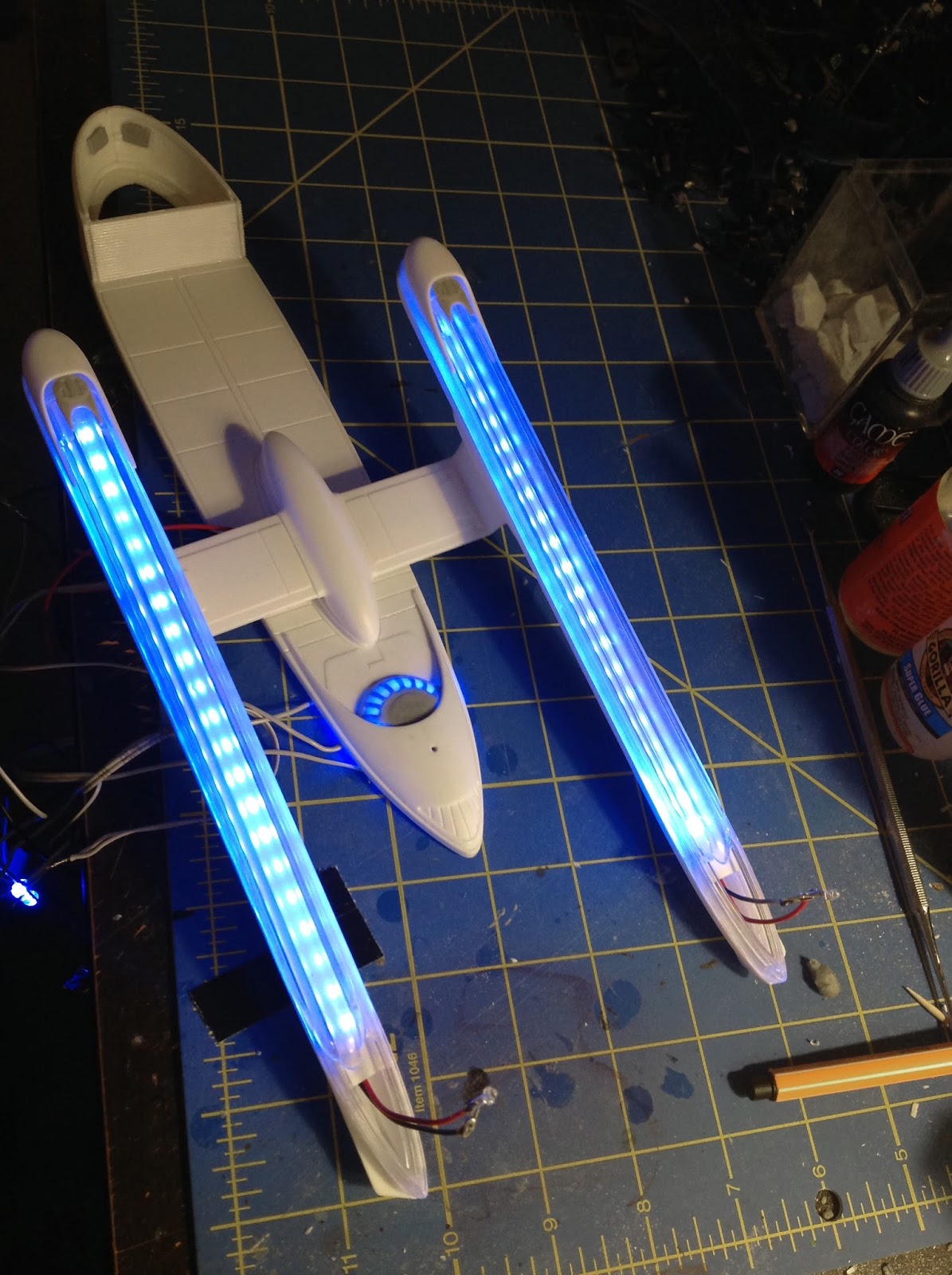 Tyken's Rift: 1/1000 Scale Excelsior NX-2000 Post 1