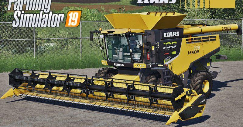 FS19 CLAAS LEXION 700 SERIES USA EDITION V1.0 - FS 19 & 22 USA Mods ...