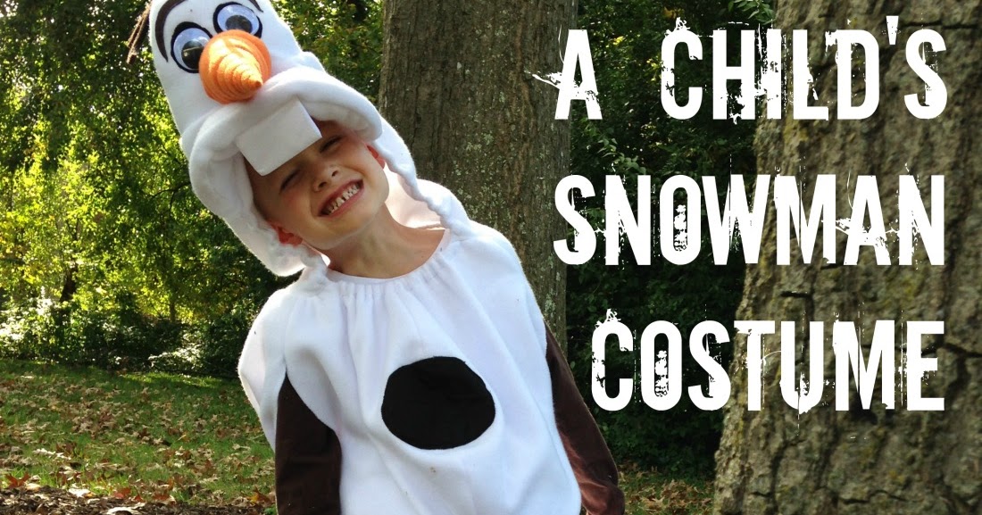 xoxo Grandma: How to Make an Olaf Snowman Costume