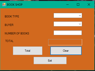 Develop program for Book Shop in vb.net GUI Microprojets I scheme